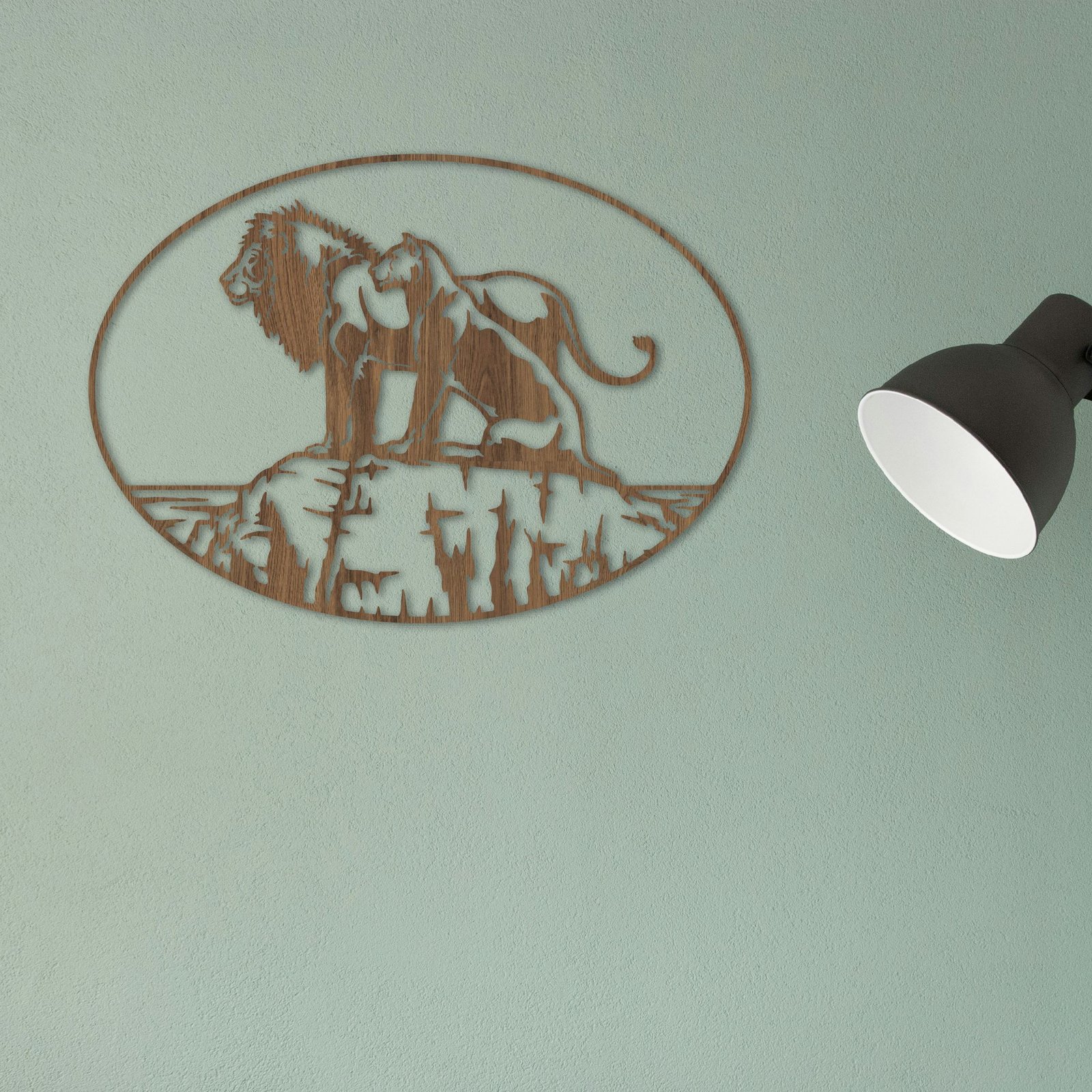 Pareja León – MC Studio Laser & decoración